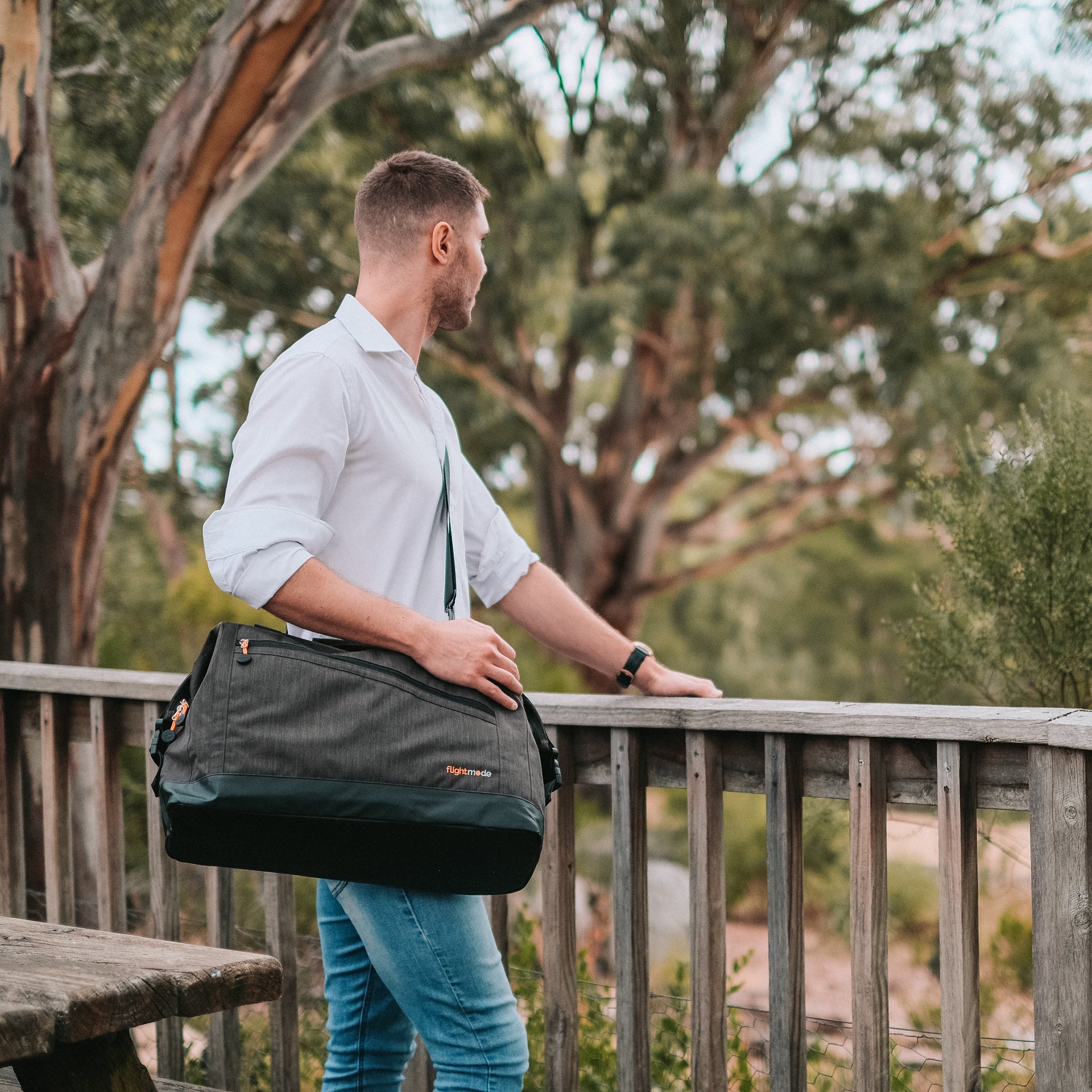 Travel Smart with the Flightmode Waterproof Duffel Bag