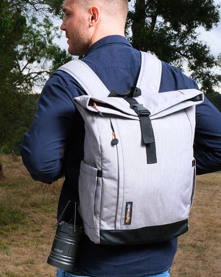 Overnight Bag: Day Tripper Backpack - GREY | Flightmode