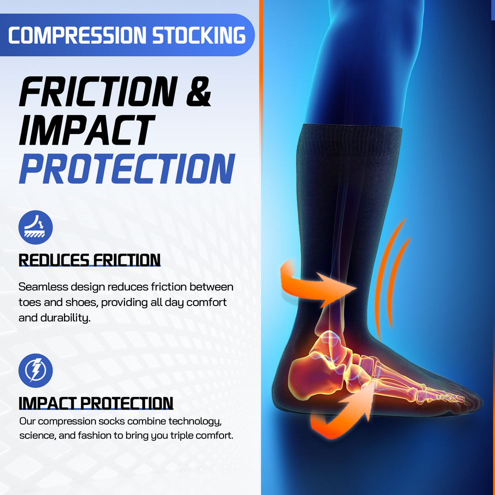 Flight Socks | Compression Socks for Flying | Size M – Flightmode